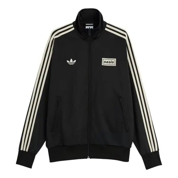 Adidas X Oasis Tour Firebird Track Top Jacket - Black