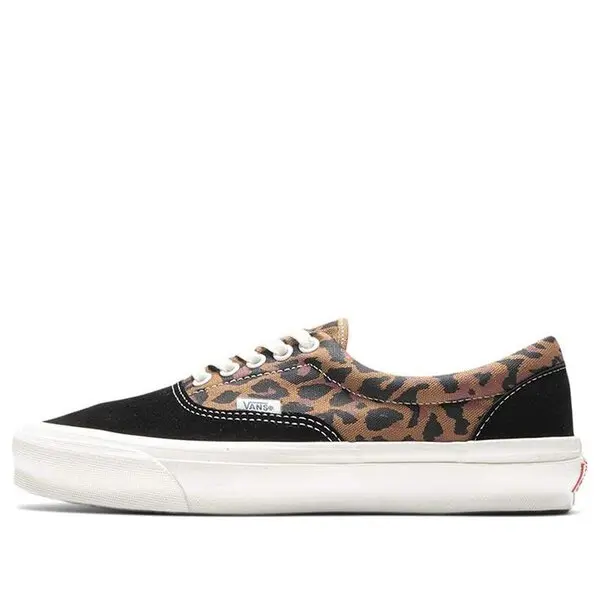 VANS Og Era Lx Leopard Print Sneakers - Black/brown