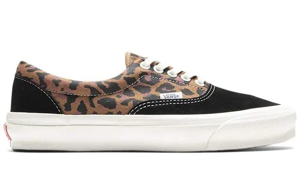 VANS Og Era Lx Leopard Print Sneakers - Black/brown
