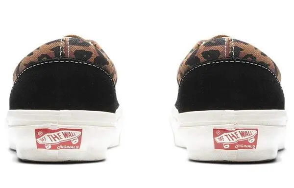 VANS Og Era Lx Leopard Print Sneakers - Black/brown