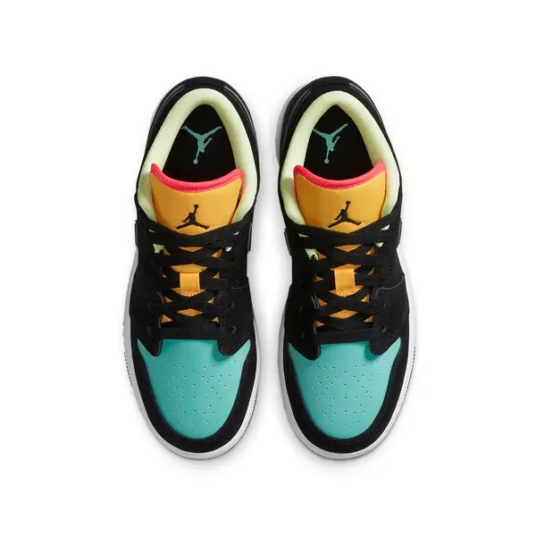 JORDAN 1 Low Se "aurora Green" Sneakers - Black