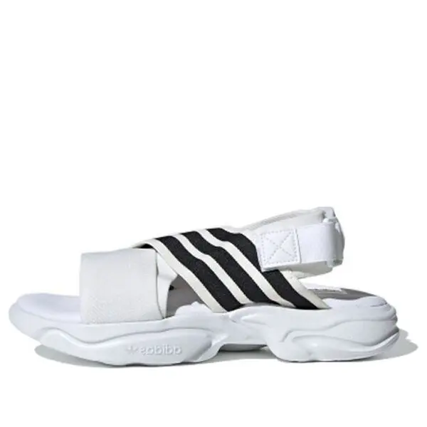 Adidas Magmur Platform Sandals - White