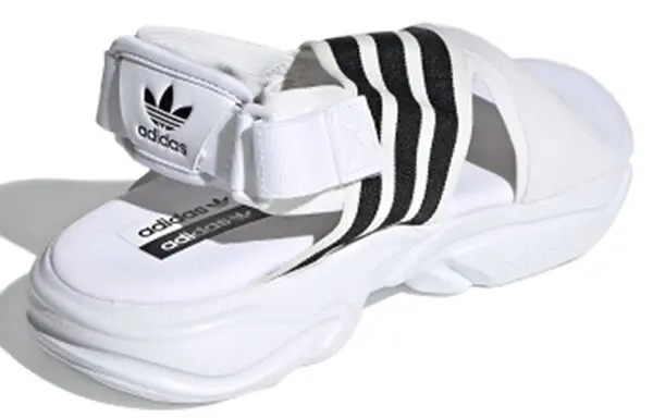 Adidas Magmur Platform Sandals - White