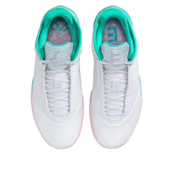 JORDAN Air 40 "guo Ailun" Sneakers - White/pink Foam/hyper Jade