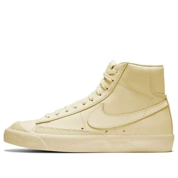 Nike Blazer Mid '77 Vintage High Top Sneakers - Creamyellow