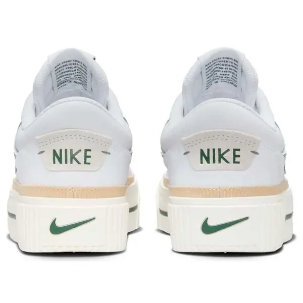 Nike Court Legacy Lift Platform Sneakers - White/sail/sesame