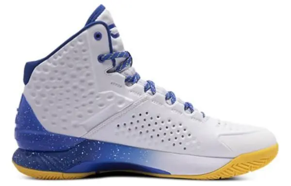 Under Armour Curry 1 'dub Nation' 2015 Basketball Sneakers - White
