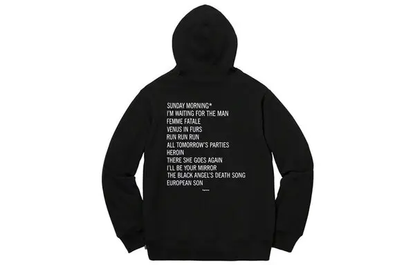 Supreme The Velvet Underground Hooded Sweatshirt