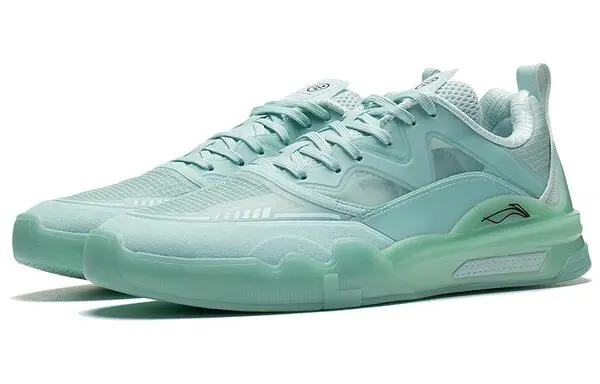 LI-NING Ellington Skateboarding Shoes - Green/blue