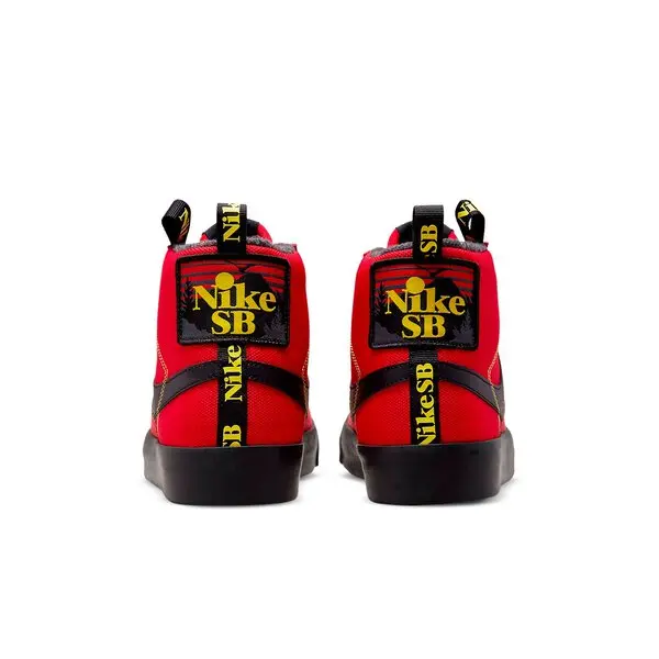 Nike Blazer Mid Premium Sb "acclimate Pack - Red/black