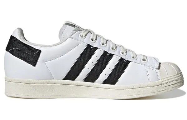 Adidas Parley X Superstar 'cloud White' Sneakers - White/black