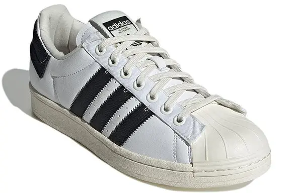 Adidas Parley X Superstar 'cloud White' Sneakers - White/black