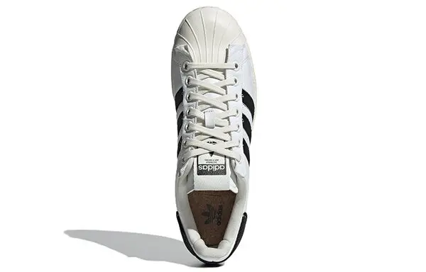 Adidas Parley X Superstar 'cloud White' Sneakers - White/black