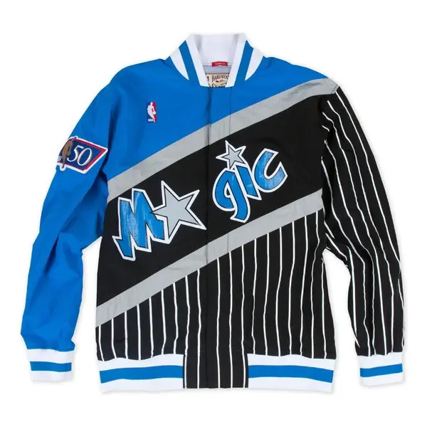 Mitchell & Ness X Nba Orlando Magic 1996-97 Warm Up Jacket - Blue/black
