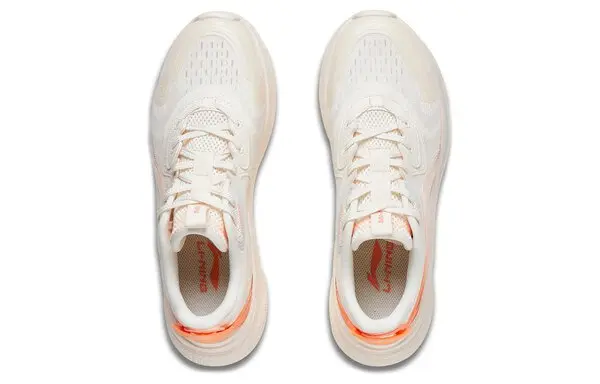 LI-NING Floating Cloud Sneakers - White/orange