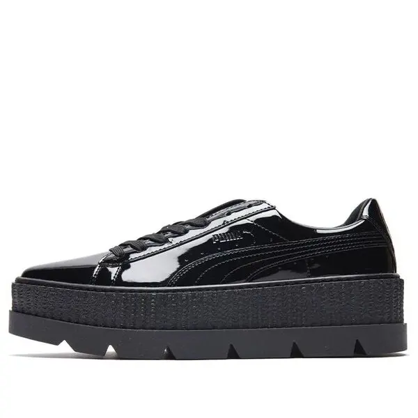 PUMA Fenty X Pointy Creeper Patent Sneakers - Black