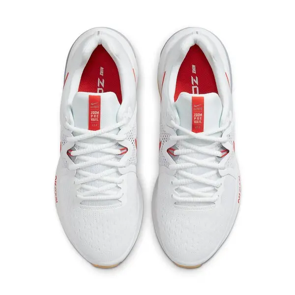 Nike Zoom Prevail Athletic Sneakers - White/gray/red