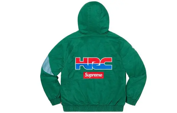 Supreme X Honda Fox Racing Puffy Zip Up Jacket