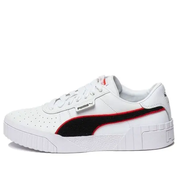 PUMA Low Top Sneakers - White/red