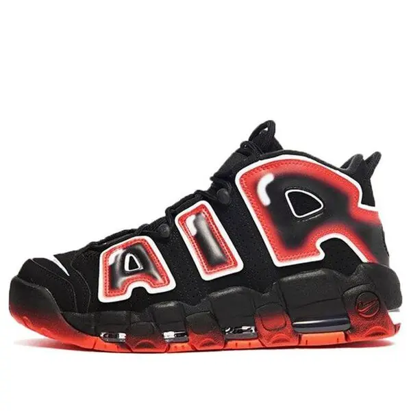 Nike More Uptempo 96 - Black/red