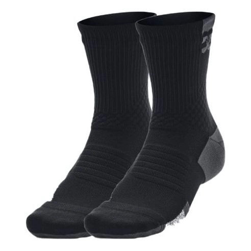 Under Armour Playmaker Mid-crew Socks - Black