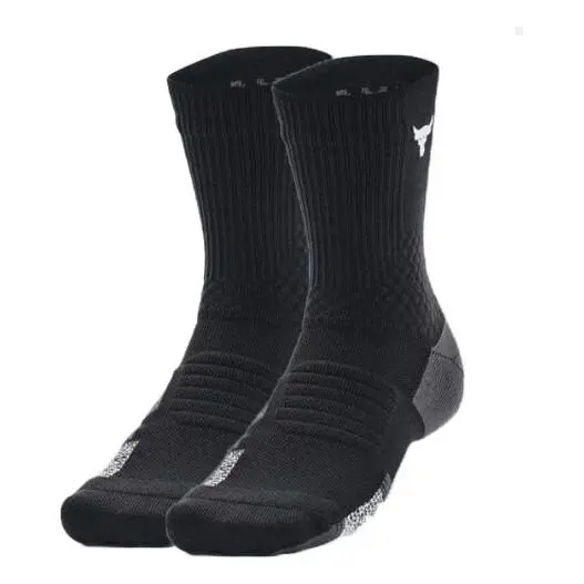 Under Armour Playmaker Mid-crew Socks - Black/grey