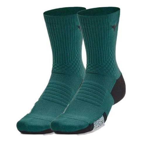 Under Armour Playmaker Mid-crew Socks - Green