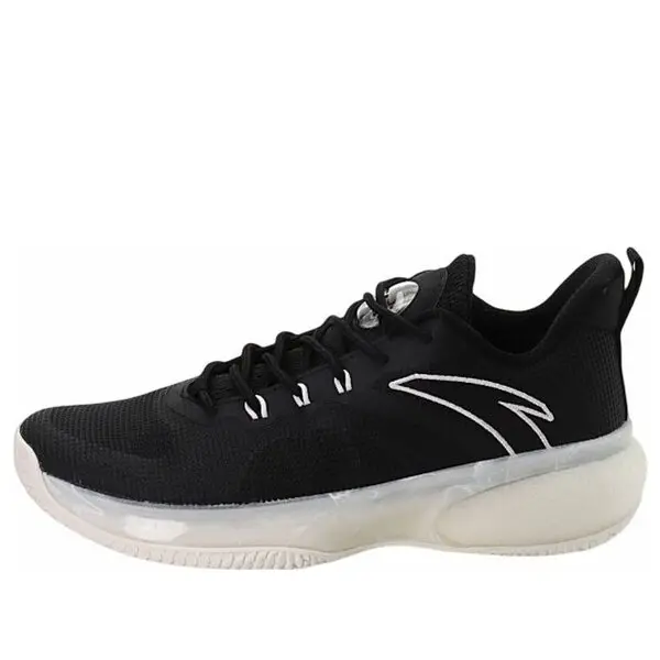 ANTA Light Foam Basketball Shoes 'black - Black/white