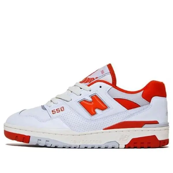 NEW BALANCE 550 Sneakers - White/orange