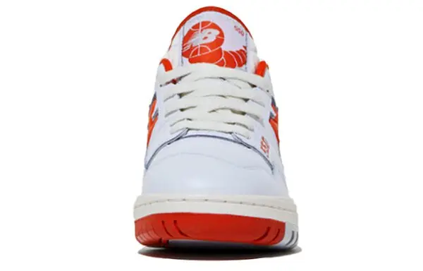 NEW BALANCE 550 Sneakers - White/orange