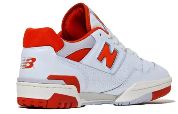 NEW BALANCE 550 Sneakers - White/orange