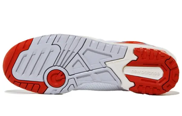 NEW BALANCE 550 Sneakers - White/orange