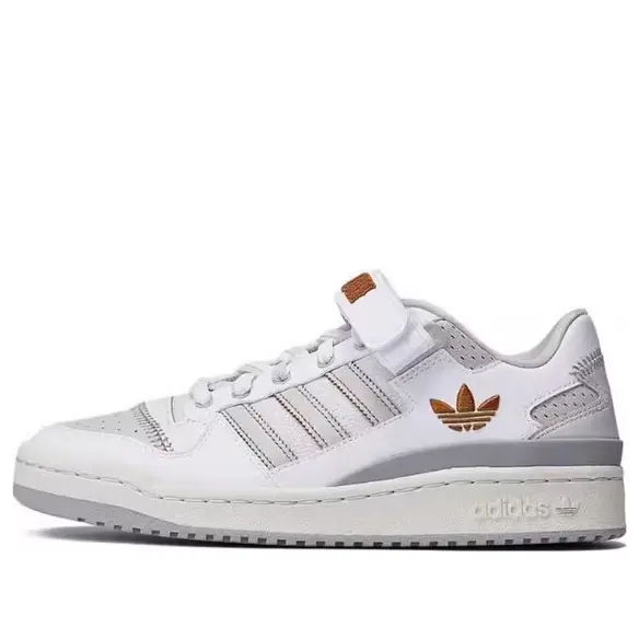 Adidas Originals Forum Low Shoes - White/grey/red