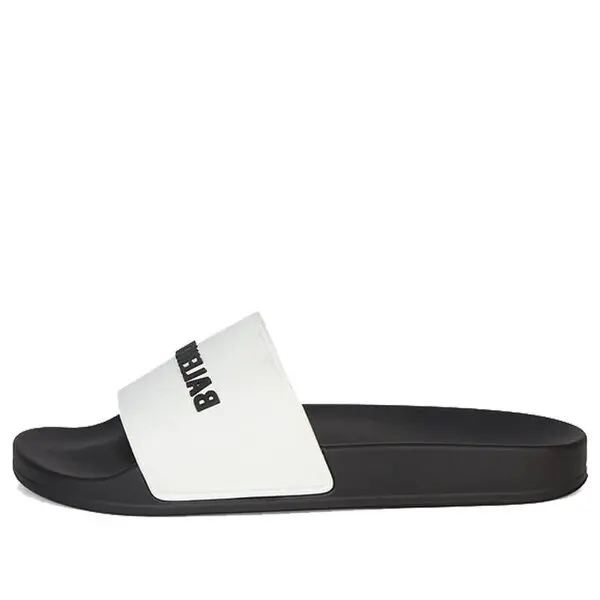 Balenciaga Pool Slides - Blackwhite