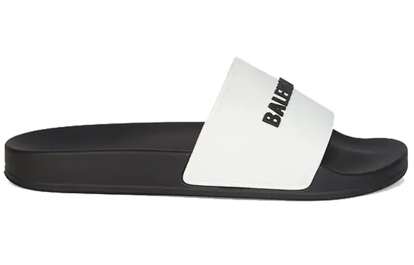 Balenciaga Pool Slides - Blackwhite