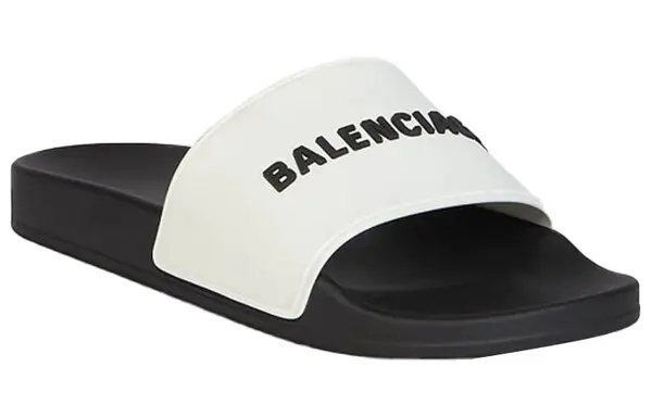 Balenciaga Pool Slides - Blackwhite