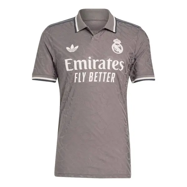 Adidas Real Madrid 24/25 Third Authentic Jersey - Grey