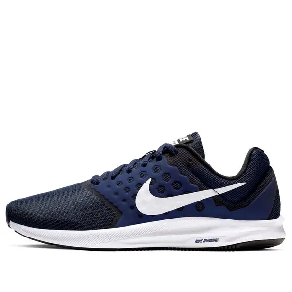 Nike Downshifter 7 Low-top Sneakers - Dark Blue/white