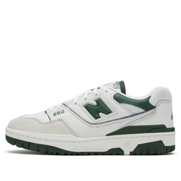 NEW BALANCE 550 "white Green" Sneakers - White/green