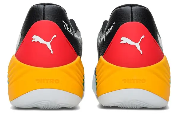 PUMA Black Fives X Fusion Nitro Basketball Sneakers