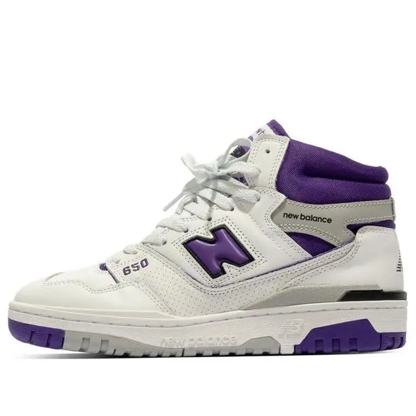 NEW BALANCE 650r High Top Sneakers - White/interstellar/raincloud