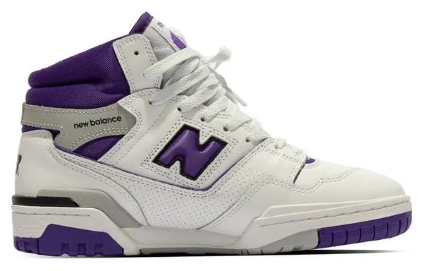 NEW BALANCE 650r High Top Sneakers - White/interstellar/raincloud