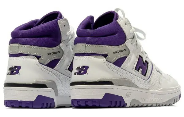 NEW BALANCE 650r High Top Sneakers - White/interstellar/raincloud
