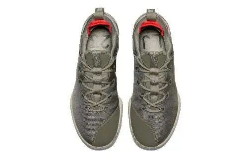Nike Lebron 14 Low Ep "olive - Grey/red