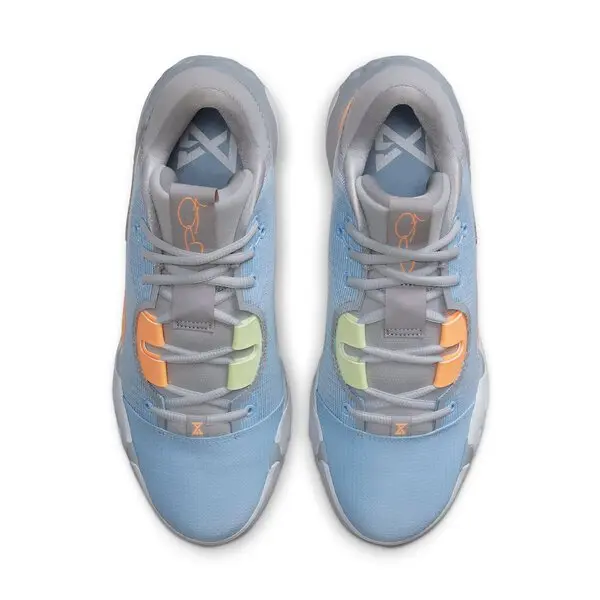 Nike Pg 6 Mid Top Athletic Sneakers - Gray/blue