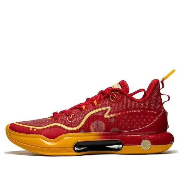 LI-NING Yushuai Evolution Low Basketball Sneakers - Red