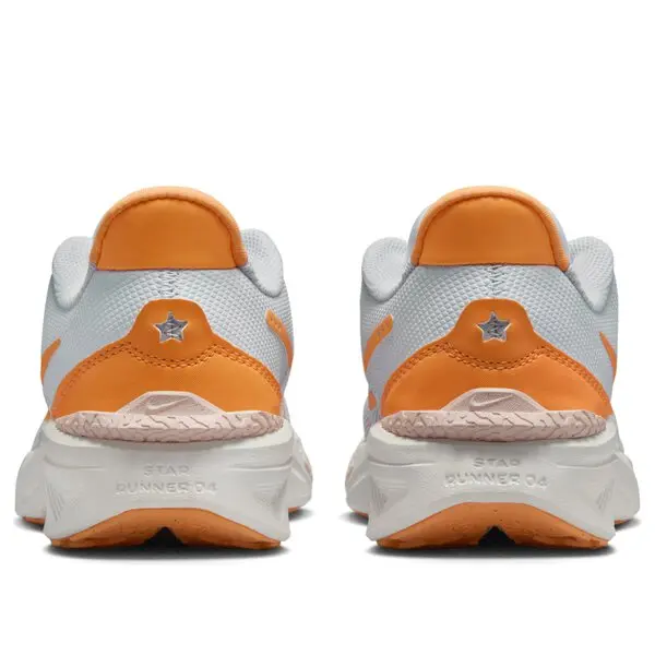 Nike Star Runner 4 Athletic Sneakers - White/orange