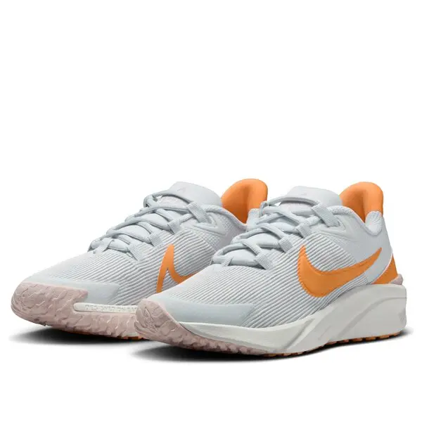 Nike Star Runner 4 Athletic Sneakers - White/orange