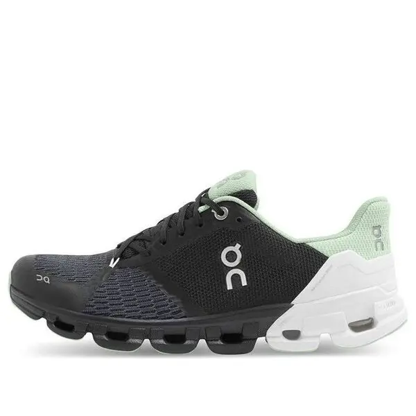 On Cloudflyer - Black/white/green