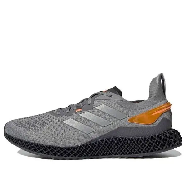 Adidas X90004d Athletic Sneakers - Grey Three/matte Silver/signal Orange